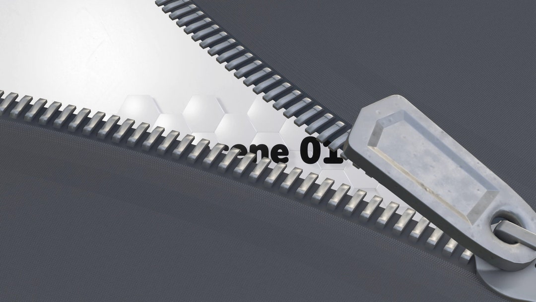 Zipper Transition With Alpha Channel and Sound for Your OBS Stream ...