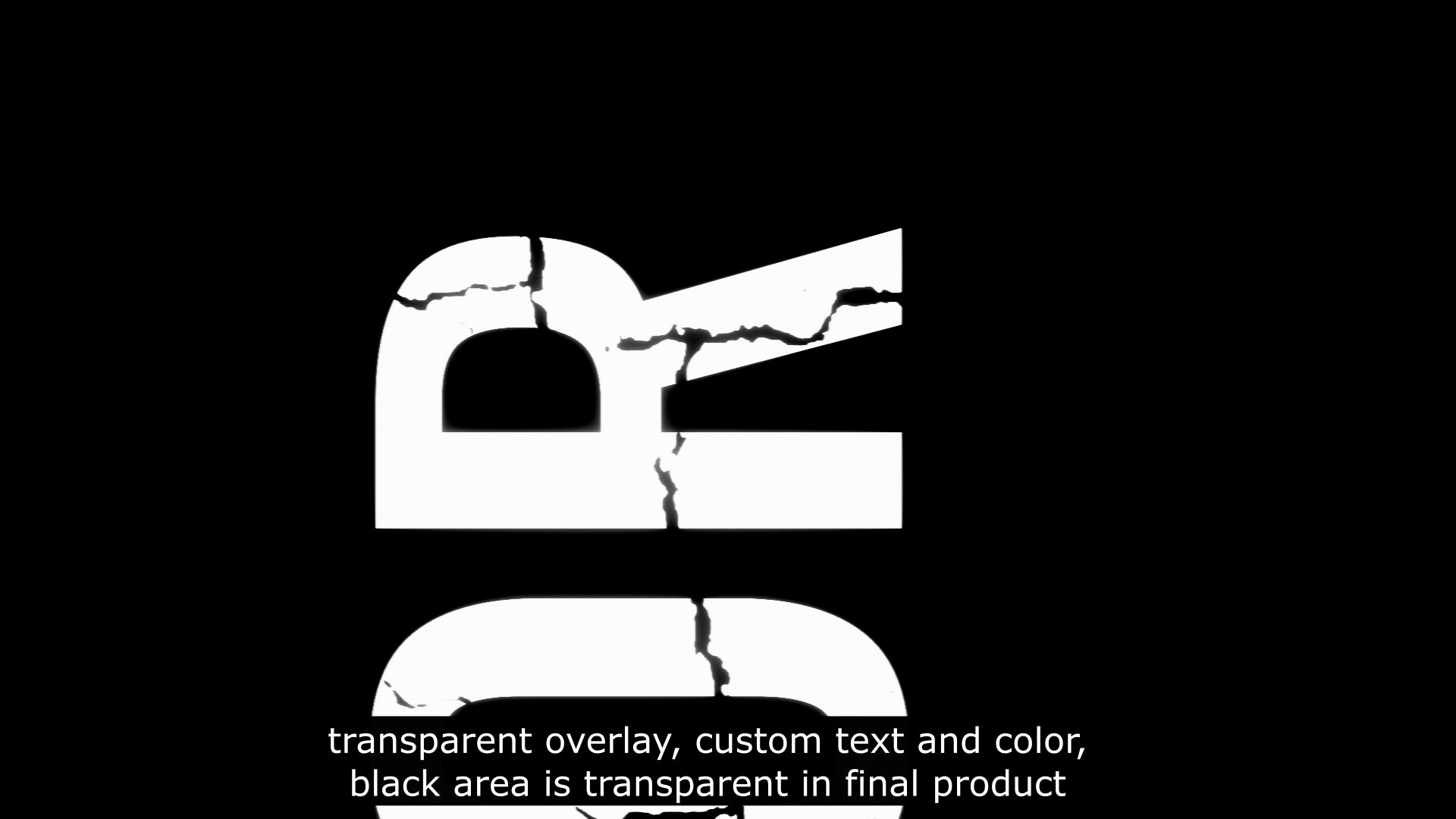 Customizable Grunge Text Overlay - Animated Modern Cyberpunk Text With ...