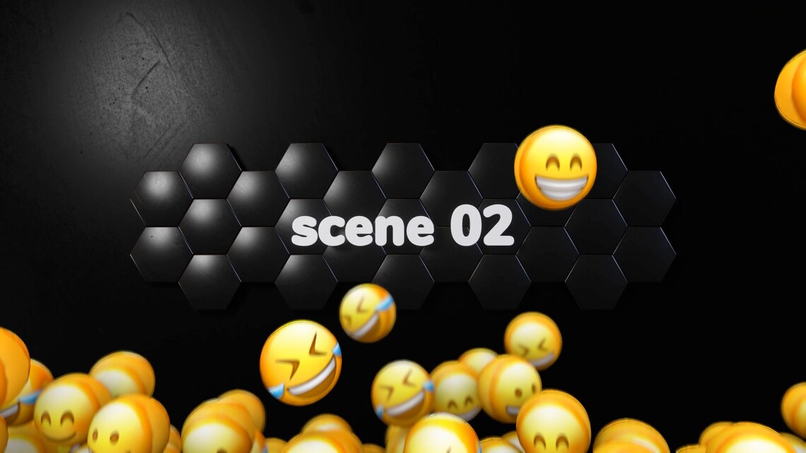 Happy Emoji Transition With Alpha Channel and Sound for Your Video ...