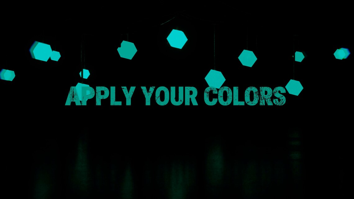 Animated Intro Overlay Your Logo With Custom Glowing Text - Etsy