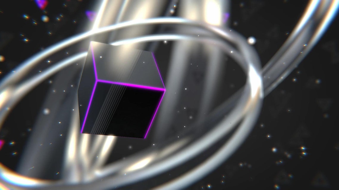 Galactic Space-themed 3D Logo Stinger Animation Captivate Your Audience ...