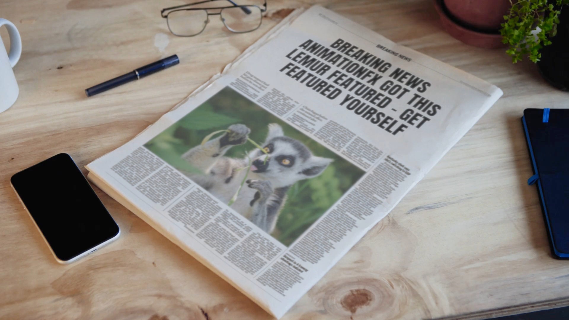 Get Featured on the Main Page of a Newspaper Edit Your Own News ...