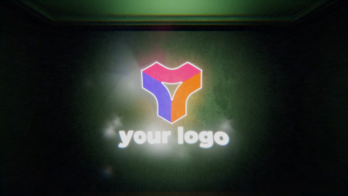 Unleash the Fear Haunting Ghostly Logo Animation Reveal in Abandoned ...