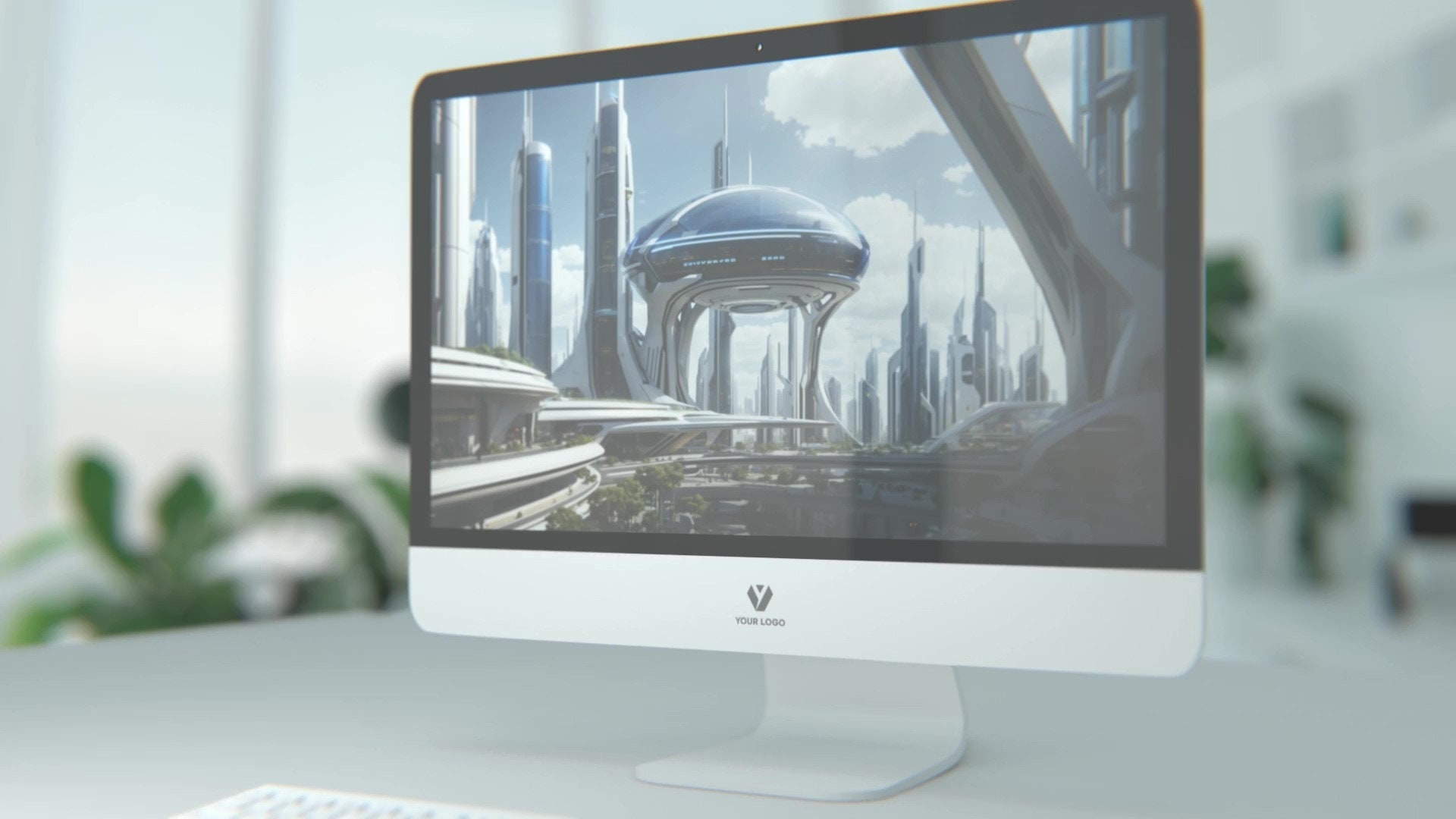 Customizable Imac Desktop Mockup Animation for Websites Sound Included ...