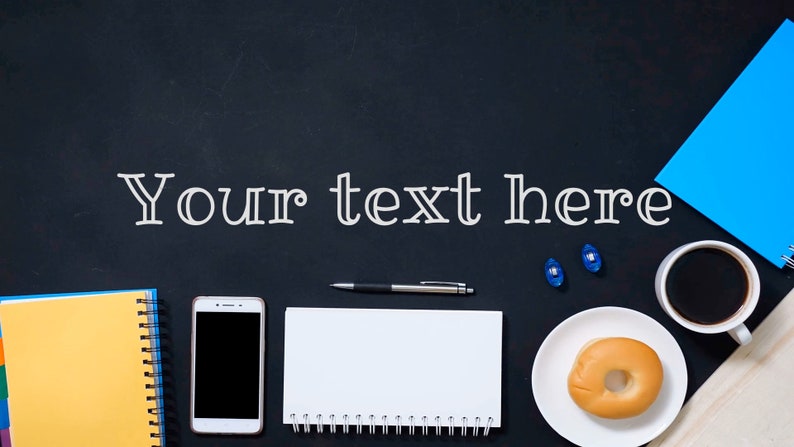 Stop Motion Text Animation Office Desktop Awesome - Etsy