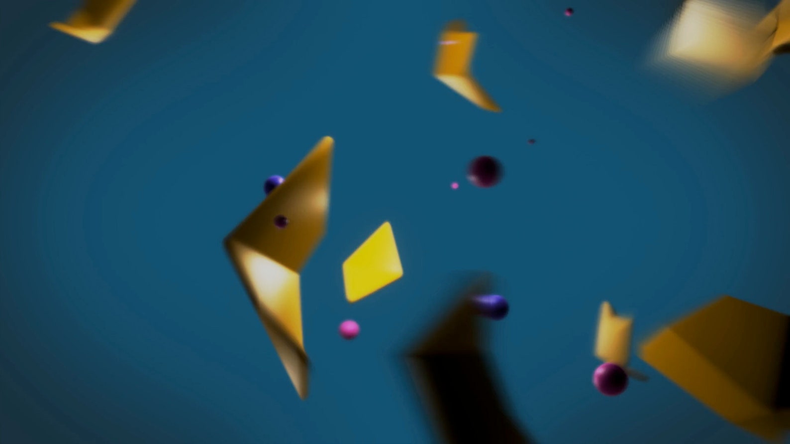 Exploding Shapes Revealing Your Logo With Lots of Animated Particles ...