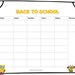 BLANK - Preschool Themed Weekly Lesson Plan Template - Etsy