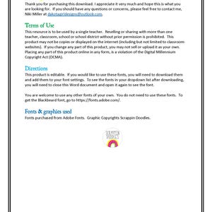 Editable Preschool Welcome Letter to Parents - Etsy