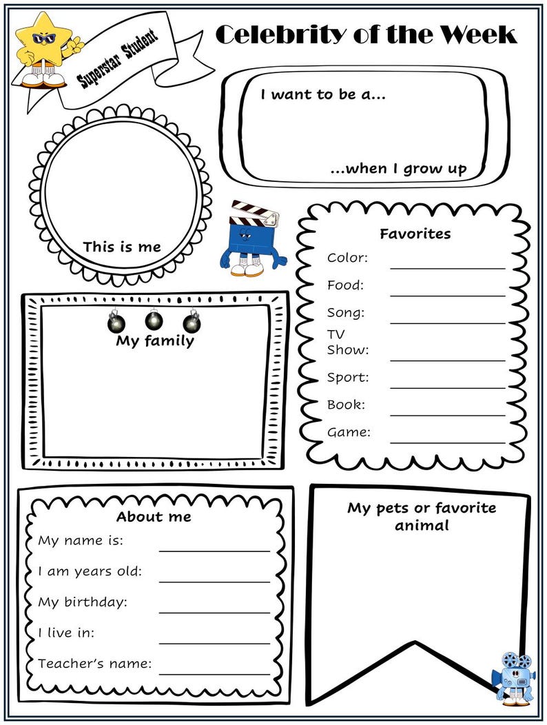 Celebrity of the Week Bundle - Etsy