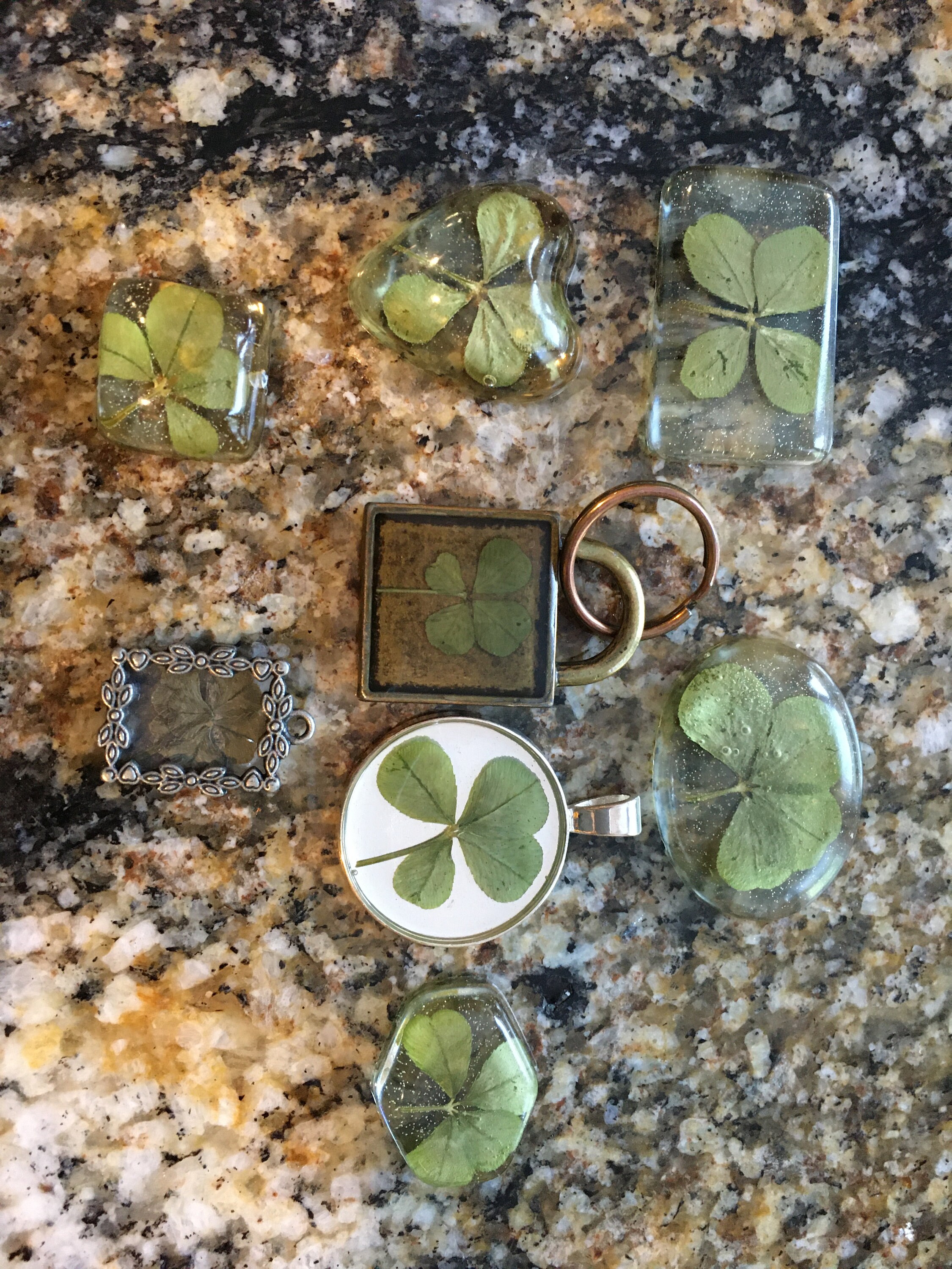 Real Four Leaf Clover - Etsy