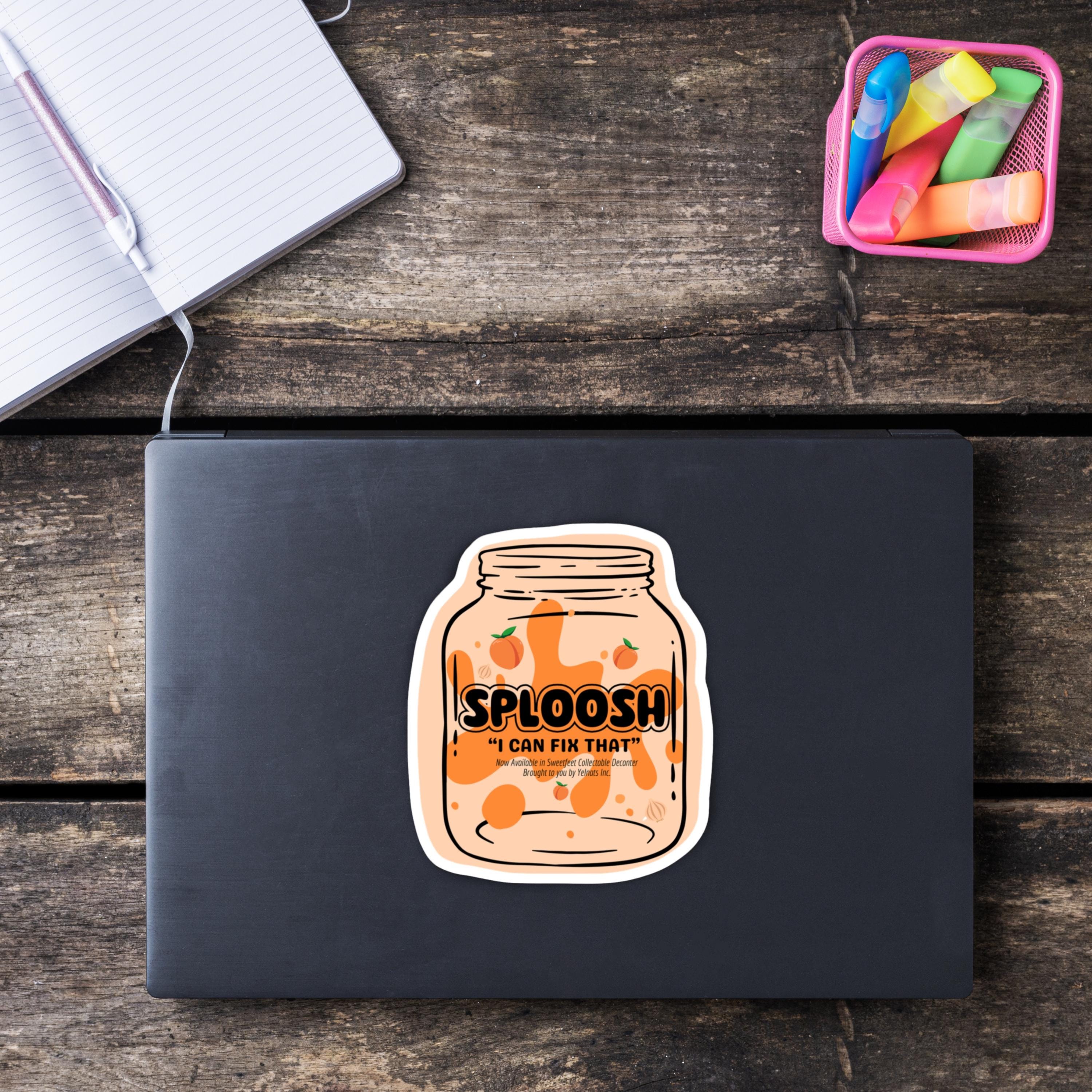 Sploosh, Holes Book and Movie Sticker, I Can Fix That, Stanley Yelnats ...