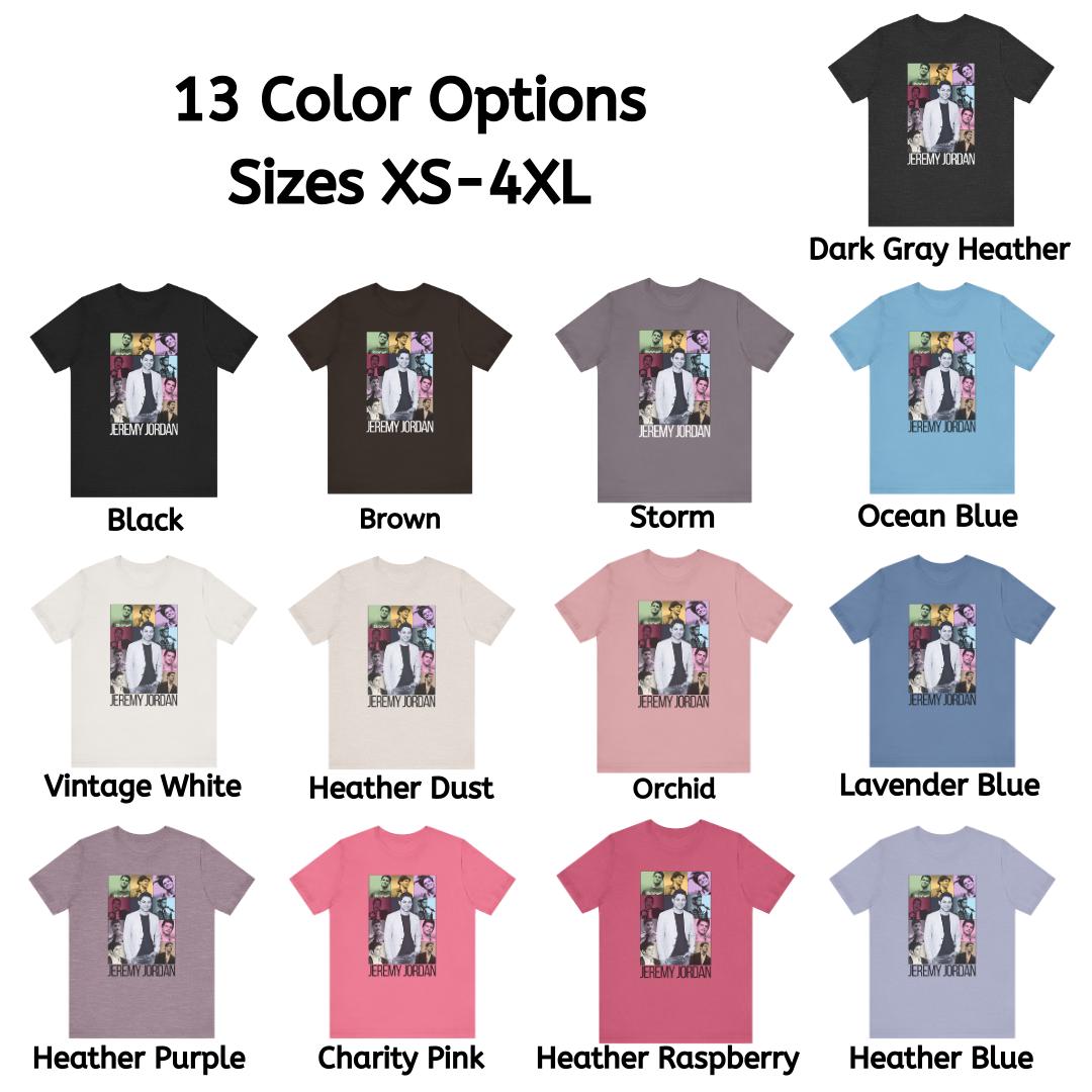 Jeremy Jordan Shirt, Broadway Icon Inspired Fan Merch, Comfy Cotton Tee ...