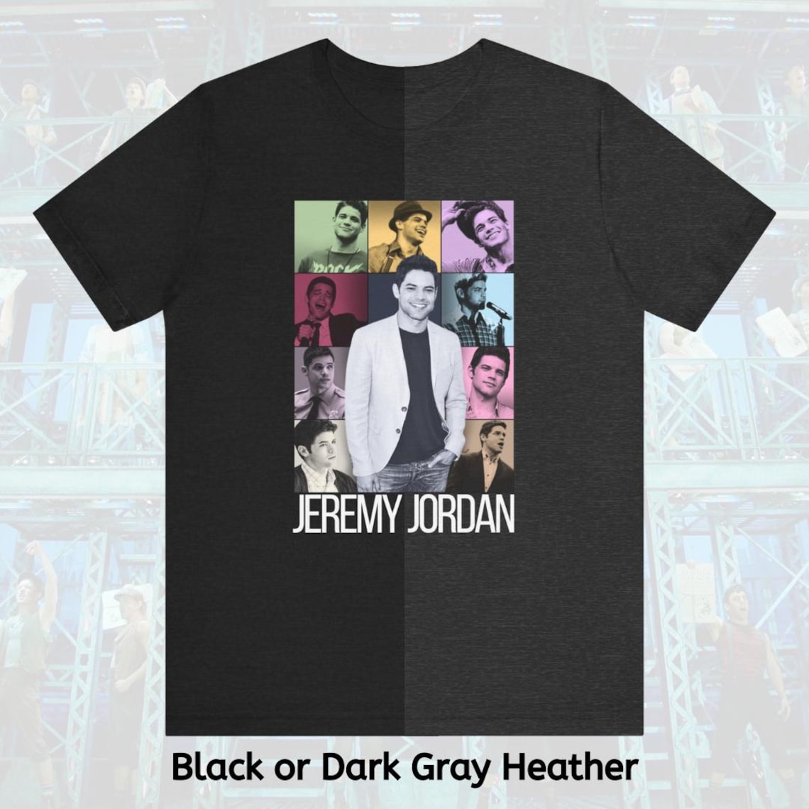 Jeremy Jordan Shirt, Broadway Icon Inspired Fan Merch, Comfy Cotton Tee ...