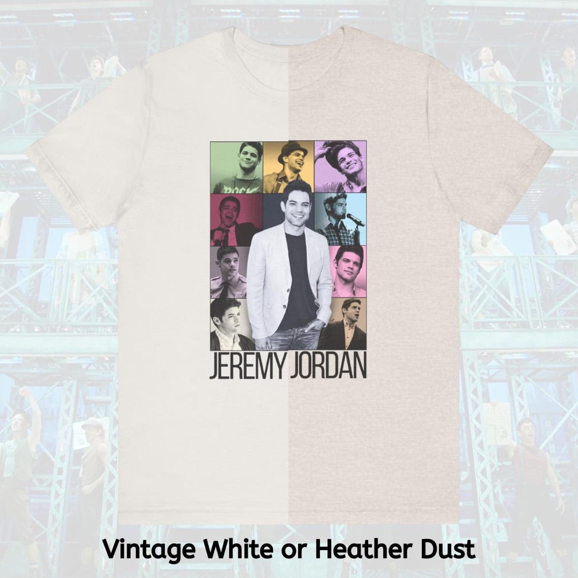 Jeremy Jordan Shirt, Broadway Icon Inspired Fan Merch, Comfy Cotton Tee ...