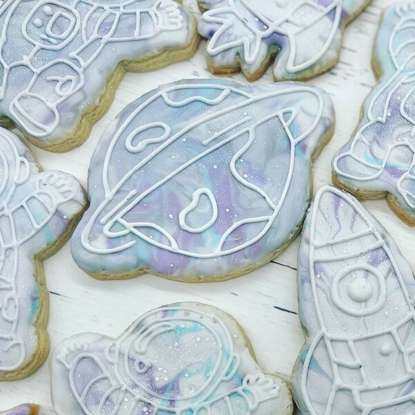 Planet Cookie - Etsy