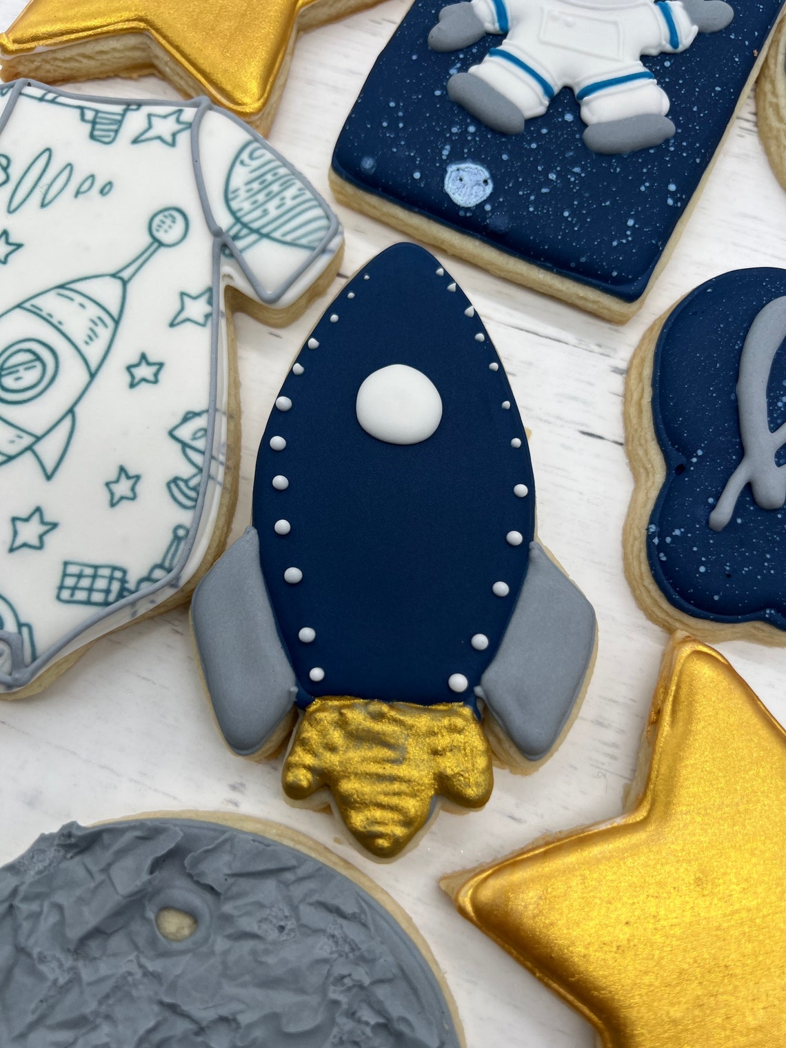 Custom Cookie Cutter ROCKET SHIP Space Moon Rocket Astronaut - Etsy