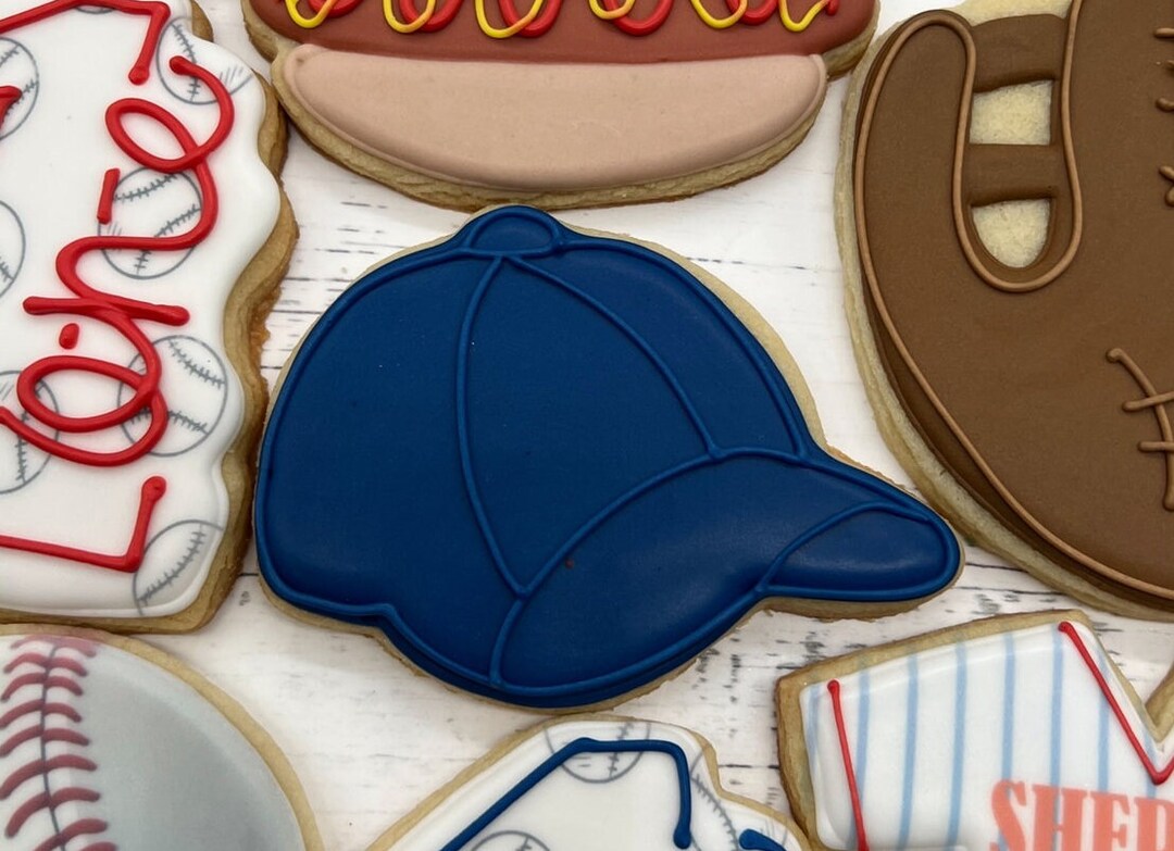 Custom Cookie Cutter BASEBALL Hat Cat GLOVE Mitt Softball Sports Teams ...