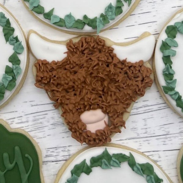 Highland Cow Cookie Cutter - Etsy