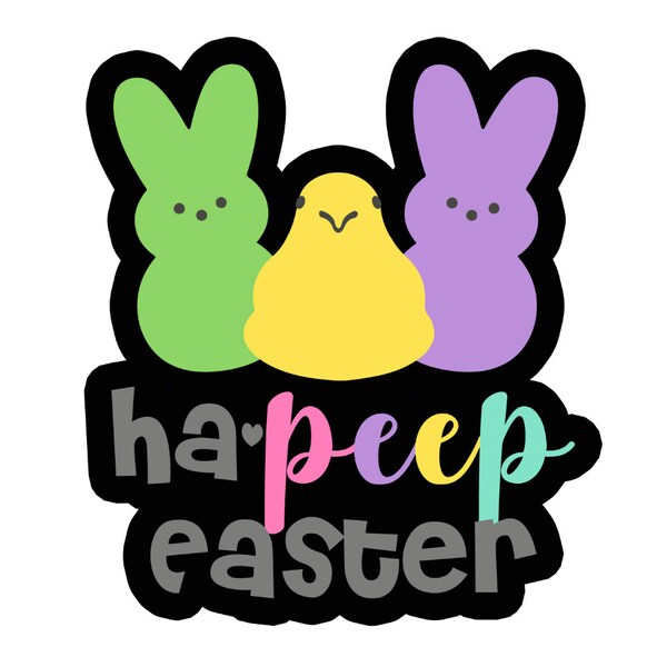 Cookie Cutter Peep Easter Digital Eddie Image STL File Download 3d ...