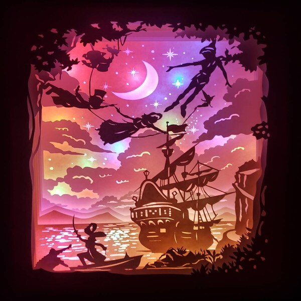 Peter Pan Shadow - Etsy