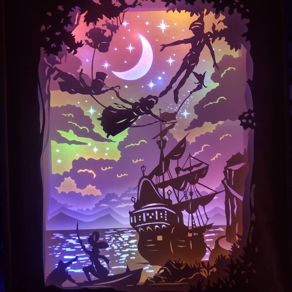 Peter Pan Shadow - Etsy