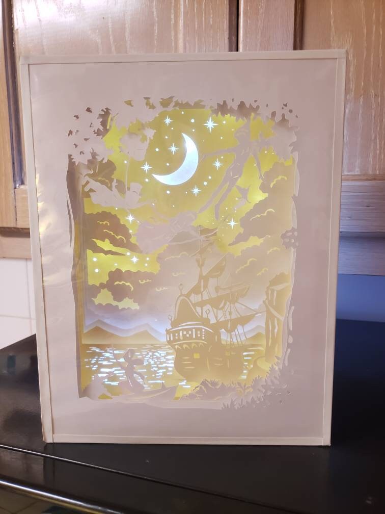 Lights Included 11x8.5 Peter Shadow Box finished Physical - Etsy