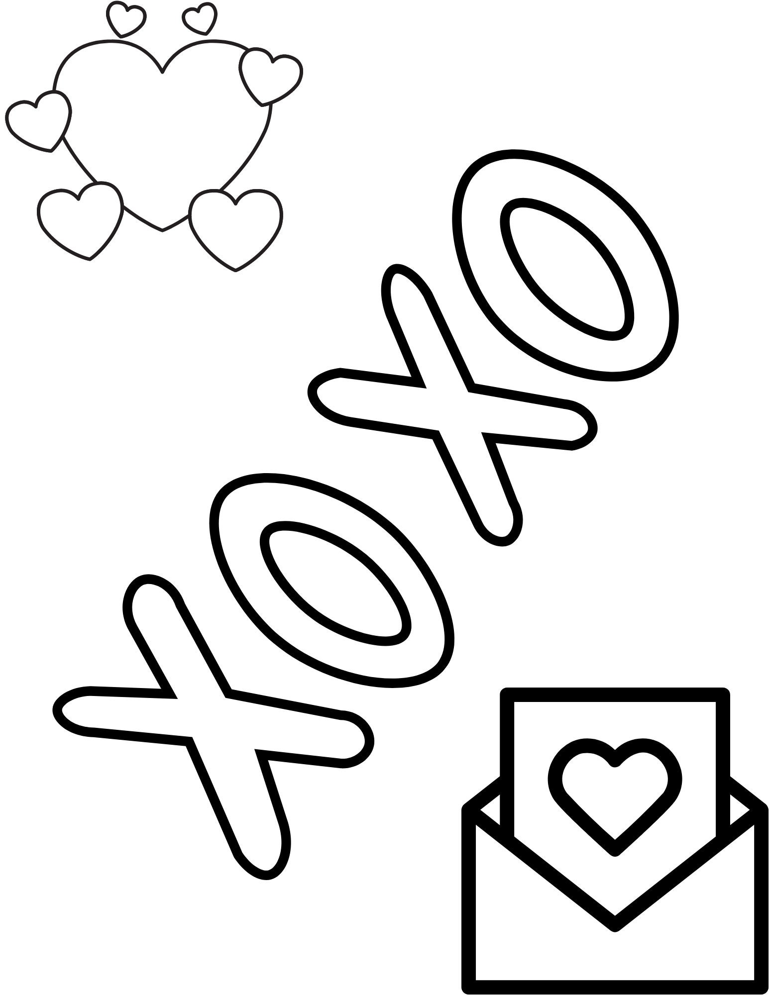 30 Holiday Coloring Pages for Kids, Printable Activity (digital ...