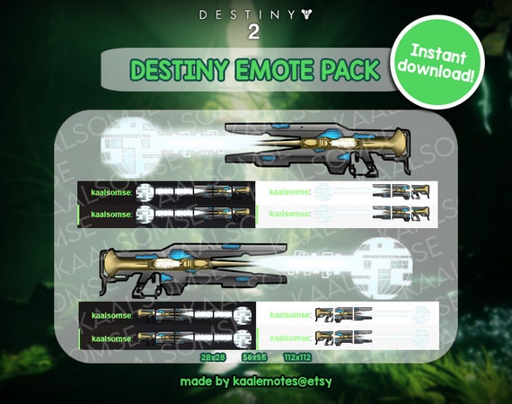 Destiny 2 Emotes Divinity Witch Queen 5 Emote Pack for - Etsy