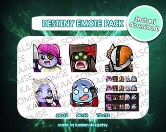 Destiny Twitch Emotes | Etsy