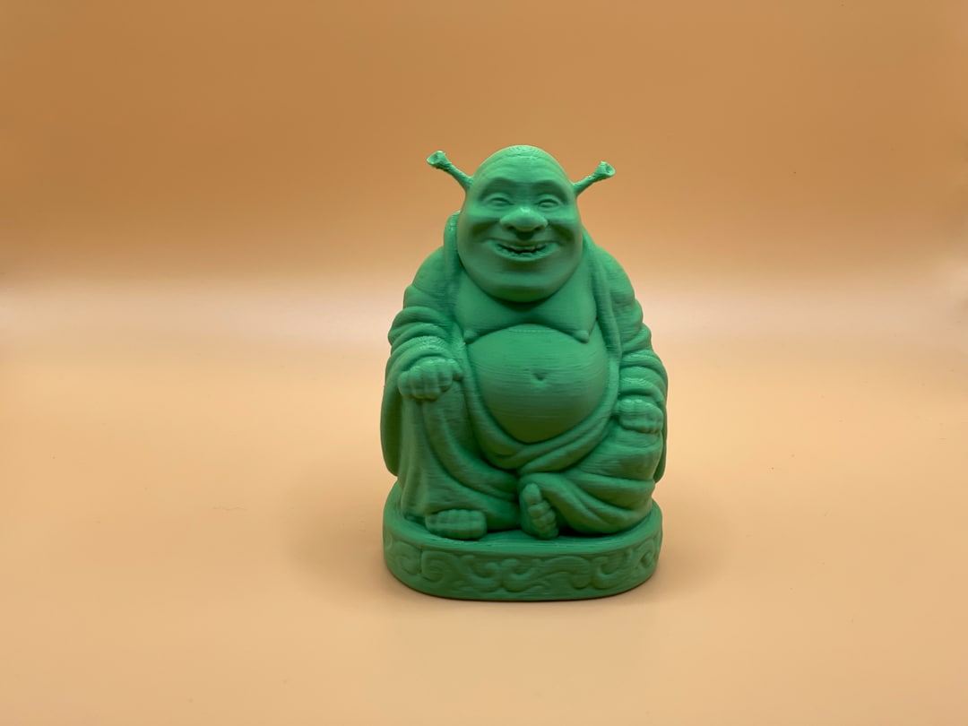 Shrek as Buddha: Relaxed Fairytale Character for Fans and Collectors ...