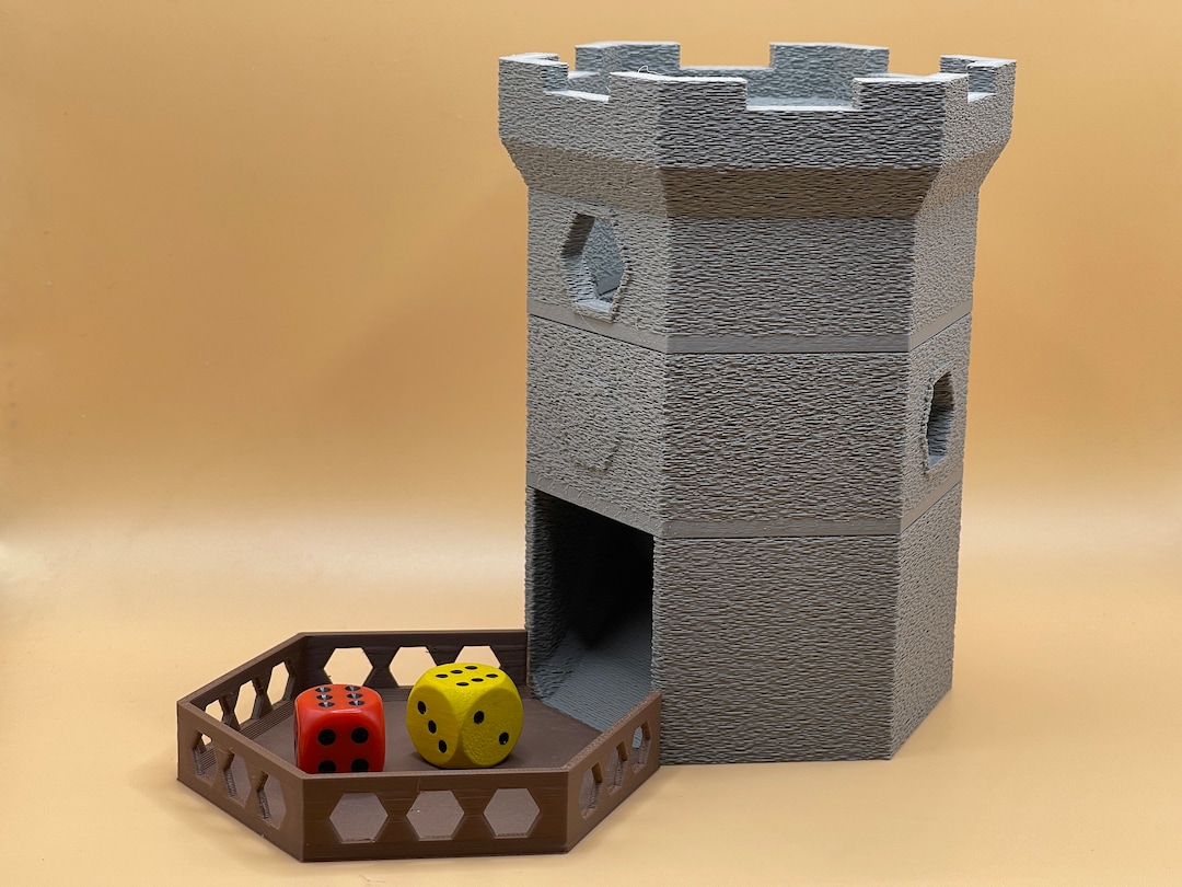 Dice Tower for Catan and More: Replaces Hexagon Fields Designed ...