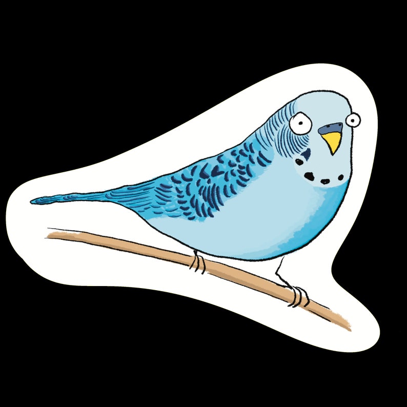 Sticky Feral Stick Figure Personalised Pet Portrait digital - Etsy