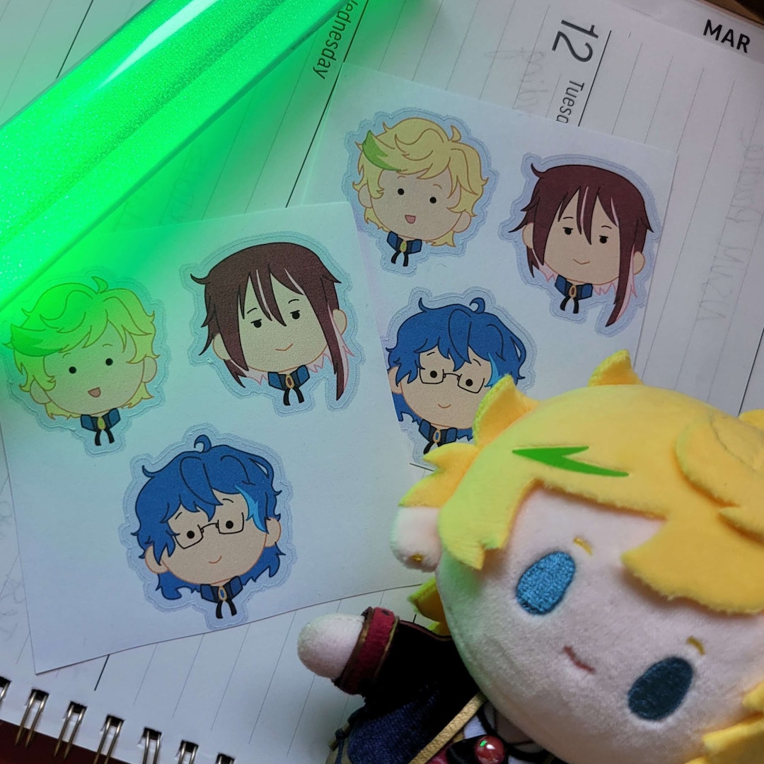 Ensemble Stars! Chibi Sticker Sheets (valkyrie, Ra*bits, Switch) - Etsy