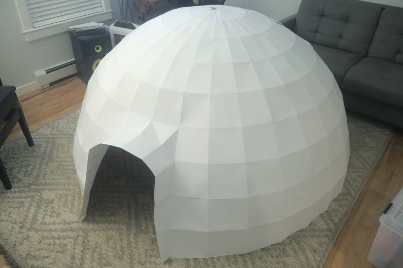 Paper Igloo Plans - Etsy