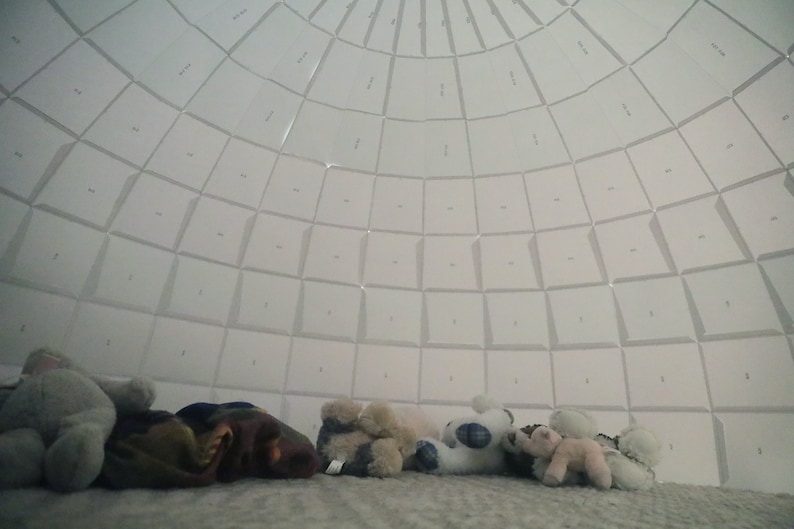 Paper Igloo Plans - Etsy