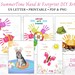 Summer Handprint Art DIY Bundle, Summer Theme Hand & Foot Print Craft ...