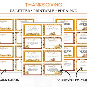 Printable Thanksgiving Game, How to Say Thank You Gratitude Cards ...