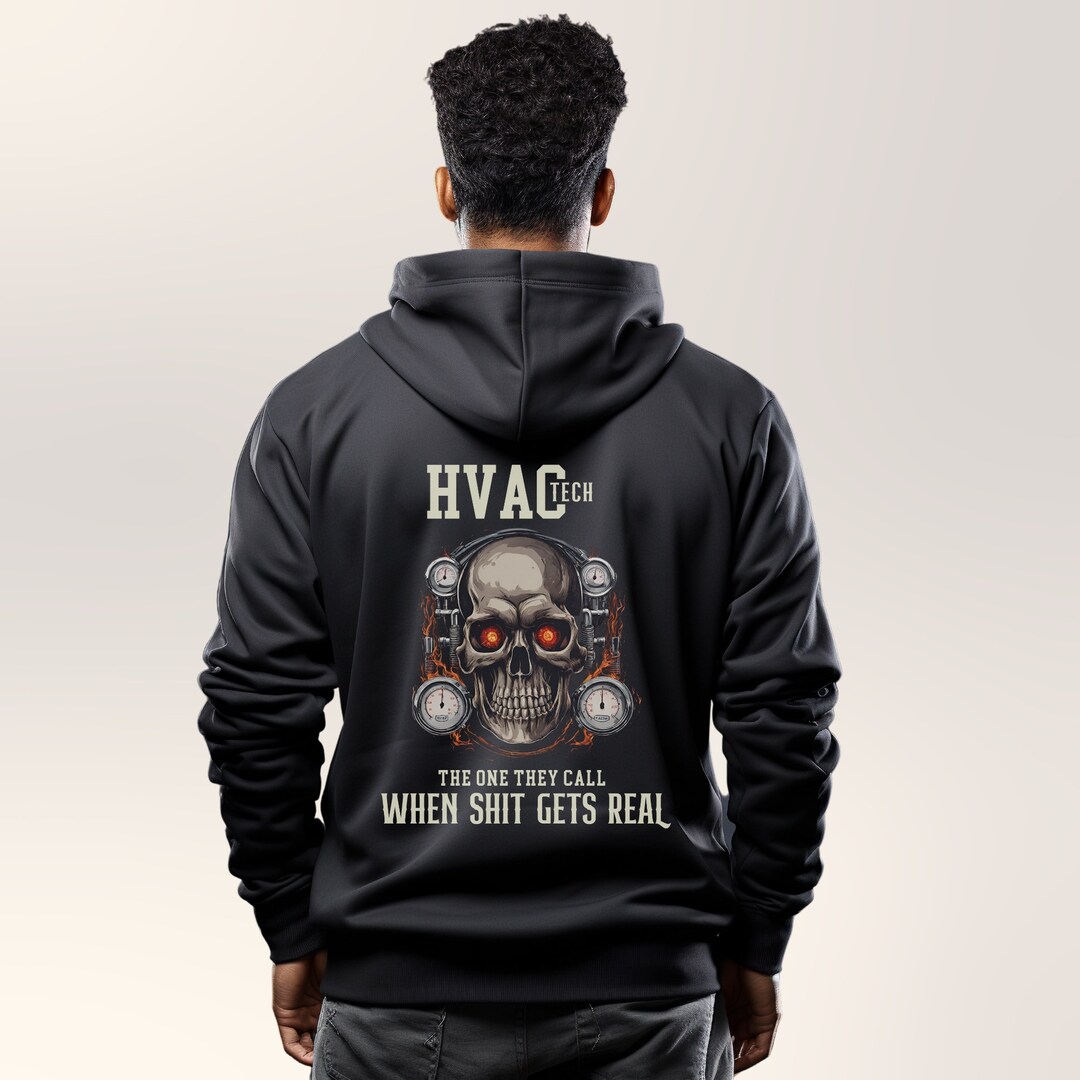 Hvac Tech Funny Hoodie, Hvac Sweatshirt, Great Gift for Hvac Dad or ...