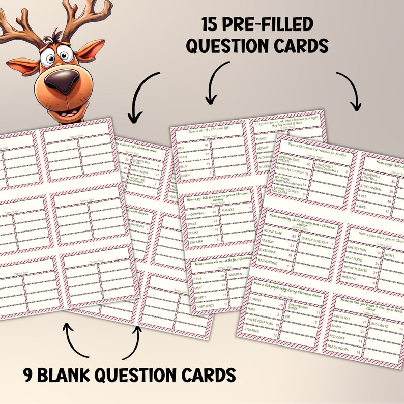 Christmas Friendly Feud: A Fun and Festive Trivia Game for the Whole ...