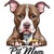 PNG Digital Download - Colorful Melted Lava Pitbull - Splash Bully Dog ...