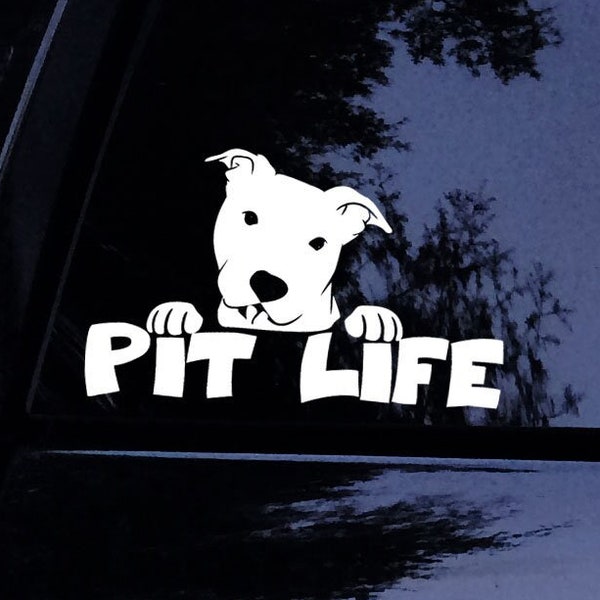 Pit Bull Decal - Etsy