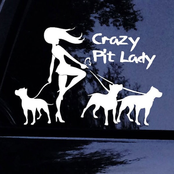 Pit Bull Decal - Etsy