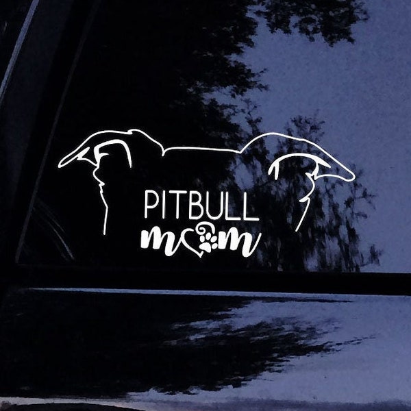 Dog Head Outline Car Decal - Etsy