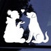 Lab Cab Labrador Retriever Lab Dog Decal - Vinyl Car Window Decal ...