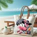 Flamingo PNG Digital Download - Sparkly Flamingo Holographic Beach Diva ...