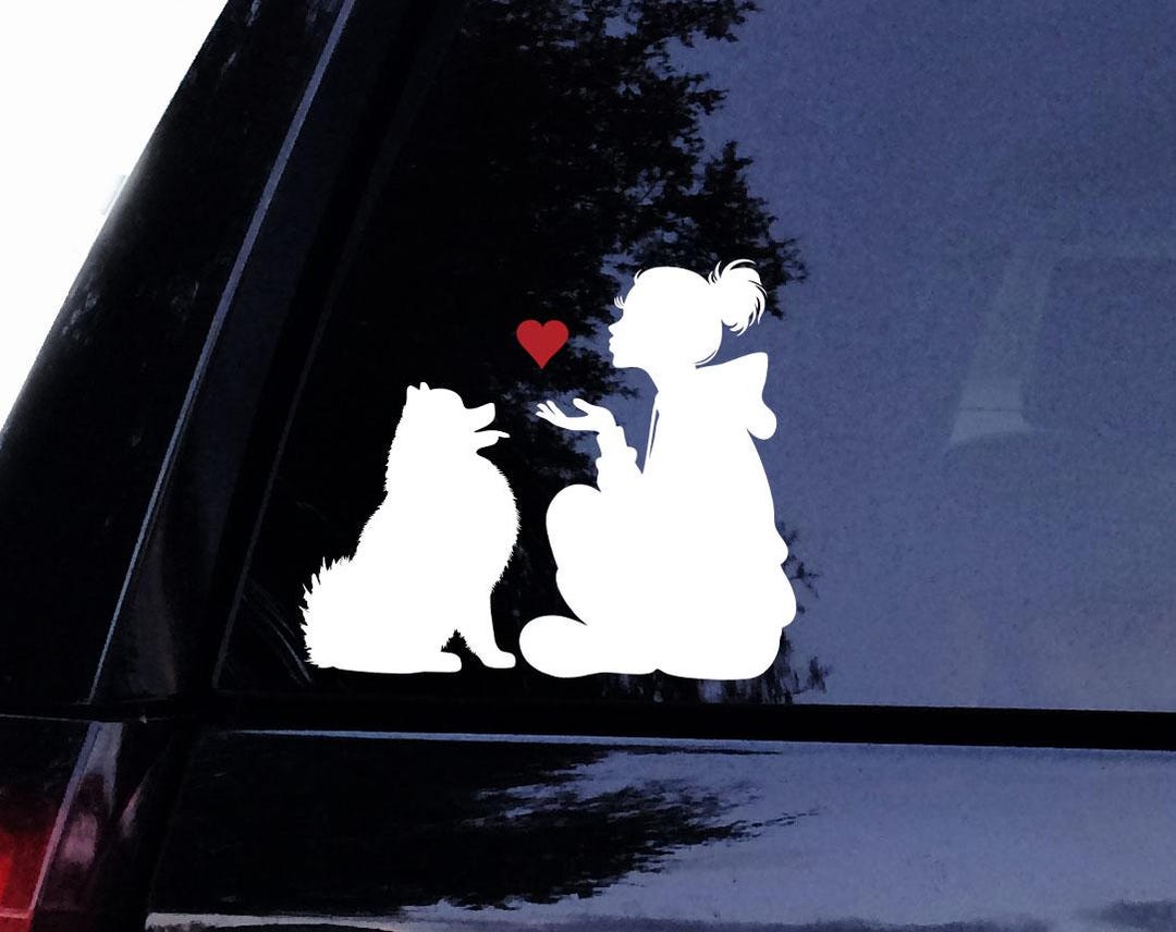 Pomeranian Decal - Hoodie Lady Loves Pomeranian Dog III - Pom Mom - Pom ...