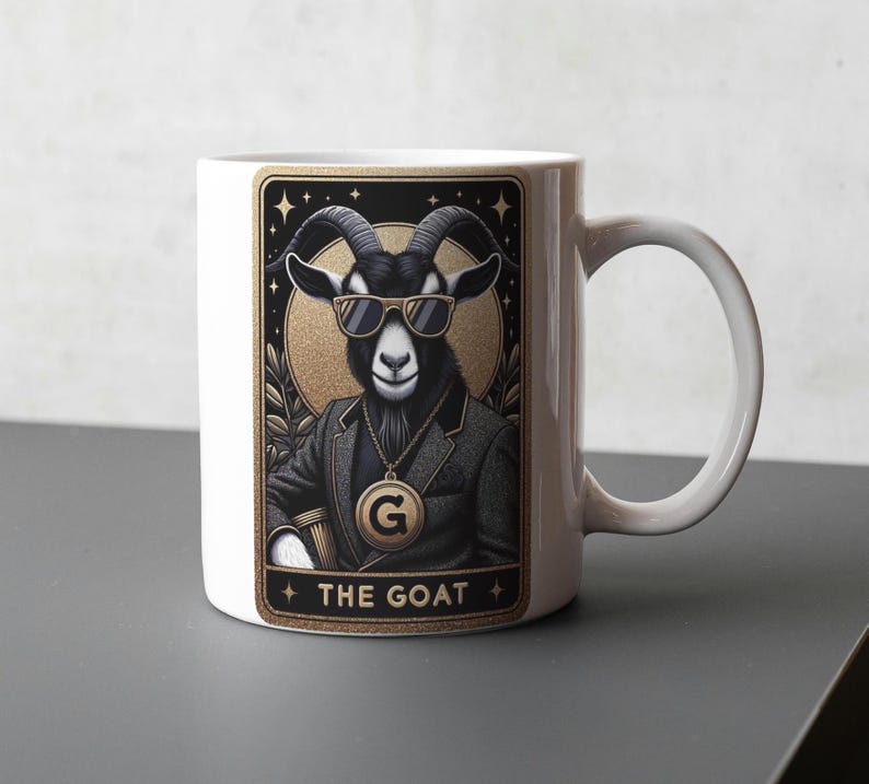 The GOAT Tarot Card PNG, the G.O.A.T Greatest of All Time Tarot Card ...