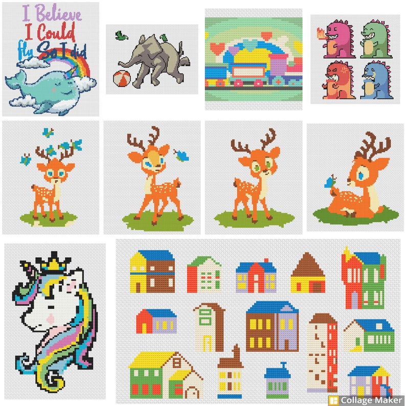 100 Patterns Bundle Set #1 - Etsy