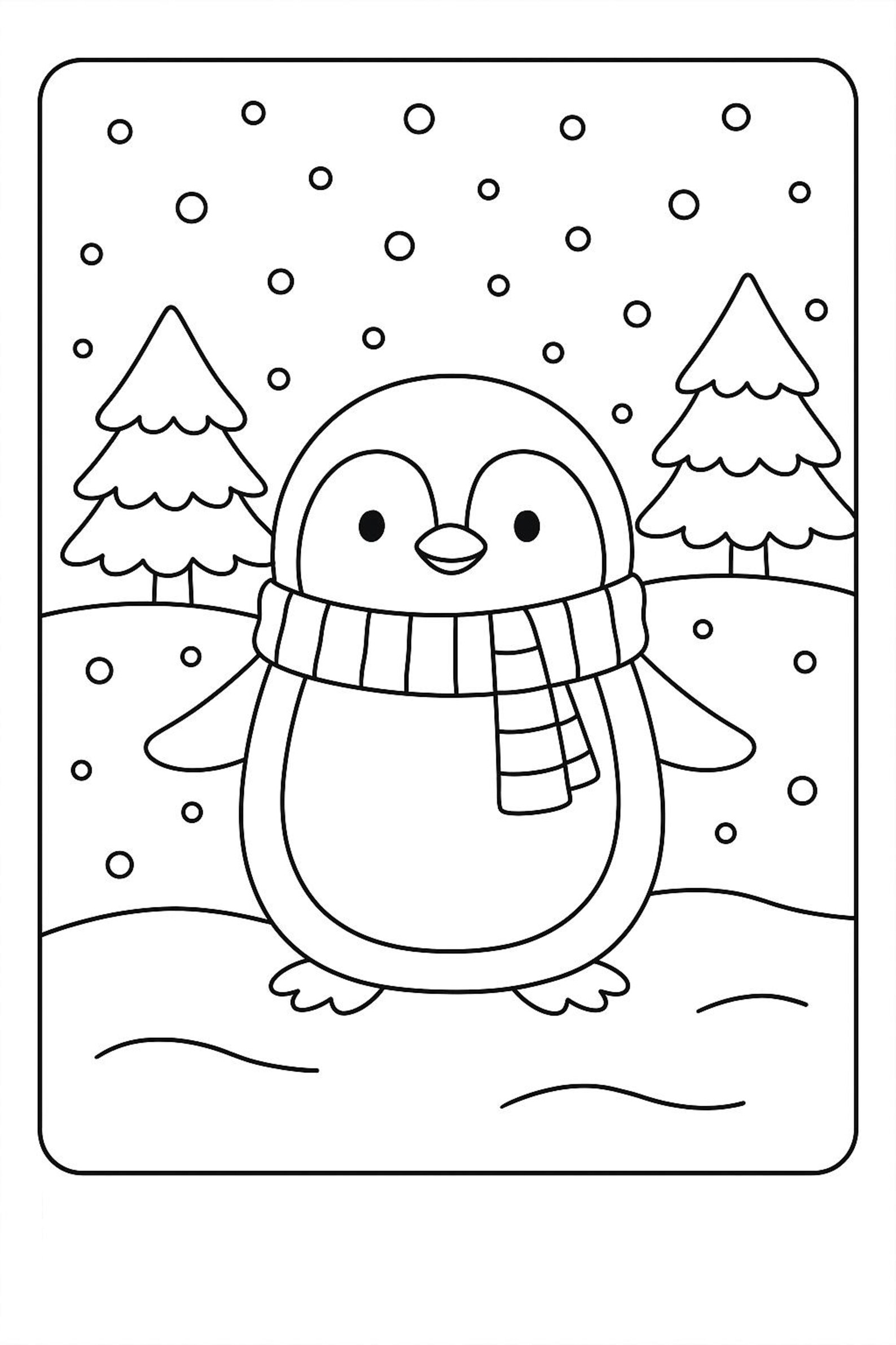 Christmas Coloring Pages for Kids | Holiday Animals, Santa, Unicorn ...