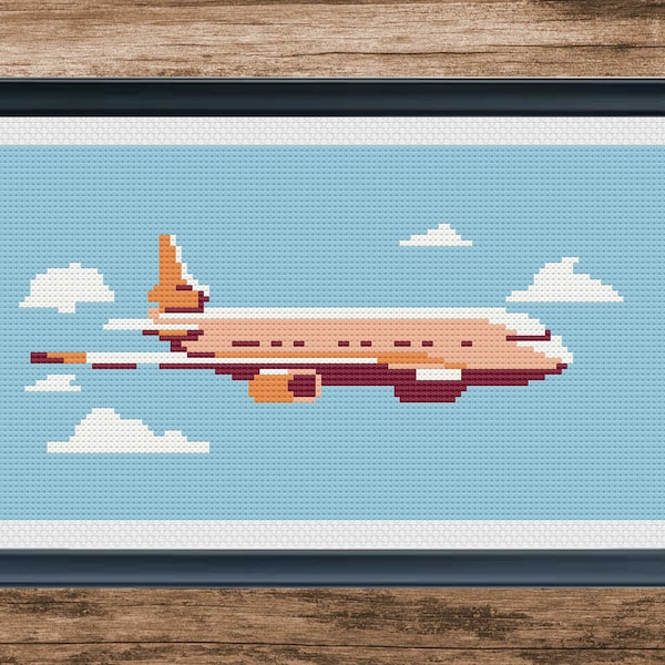 Plane Cross Stitch - Etsy